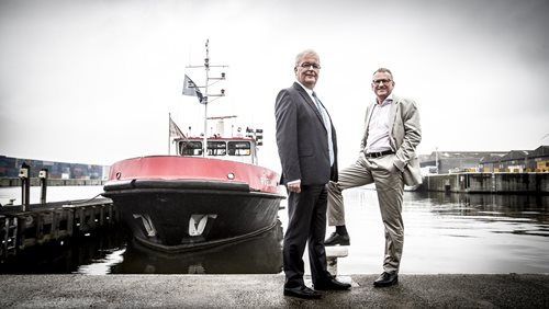 Netwerkbijeenkomst met CEO's North Sea Port Jan Lagasse en Daan Schalck ...